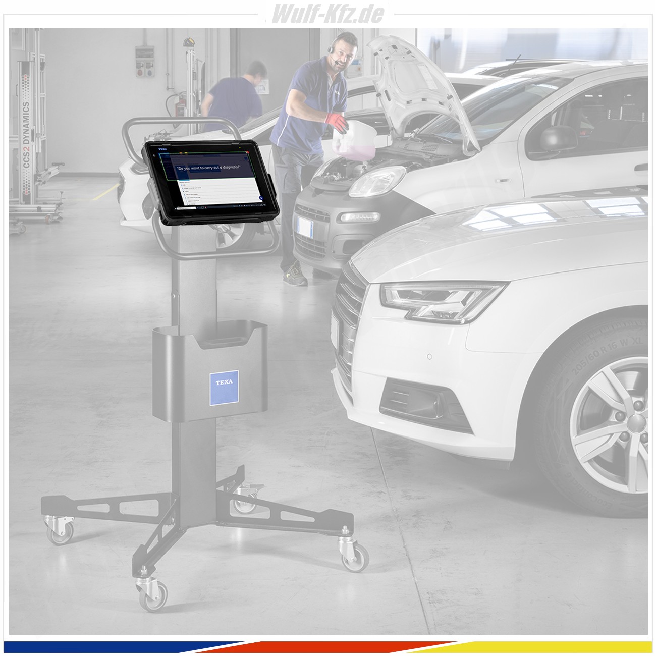 Texa Diagnosegerät Navigator TXT Multihub mit Axone Voice / OHW