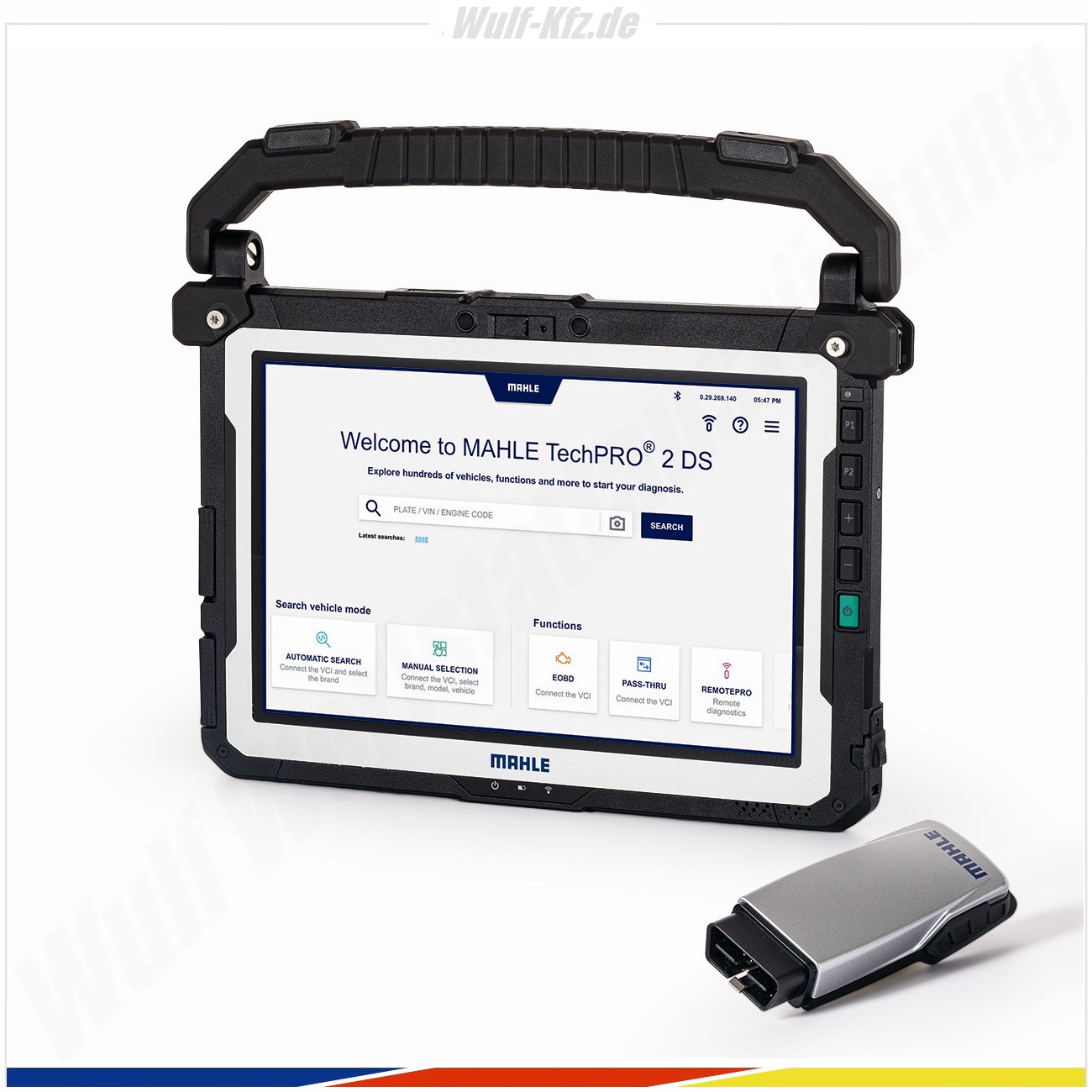 Mahle TechPRO 2 – Robust & leistungsstarkes Diagnosegerät