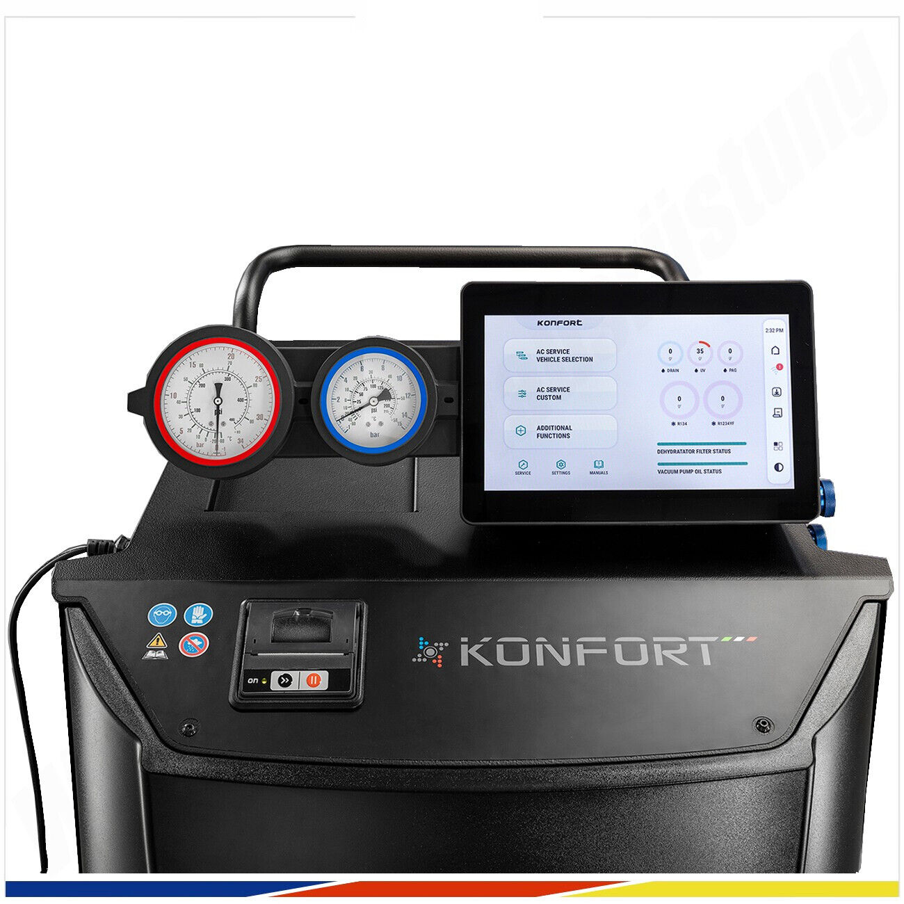 Texa Konfort 780 Touch BI-GAS – Premium Klimaservicegerät