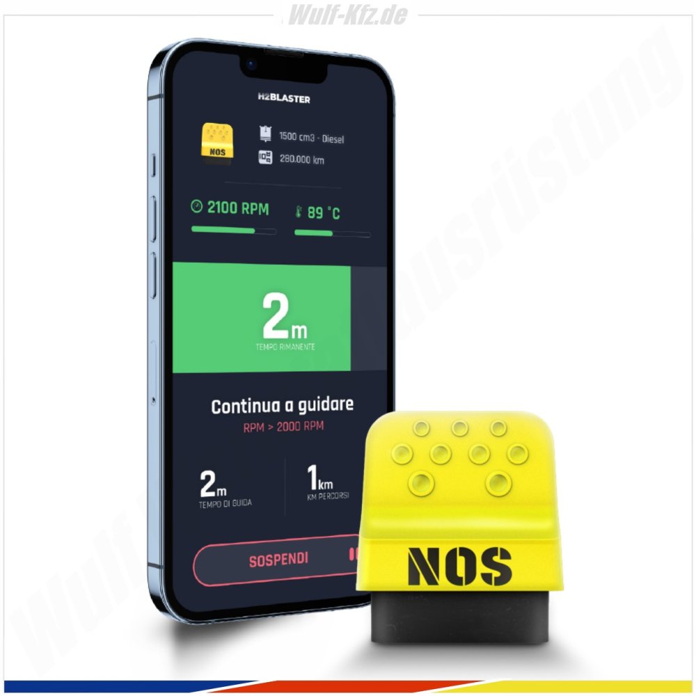 Texa H2 BLASTER Motorreinigungsgerät – professionelle Dekarbonisierung