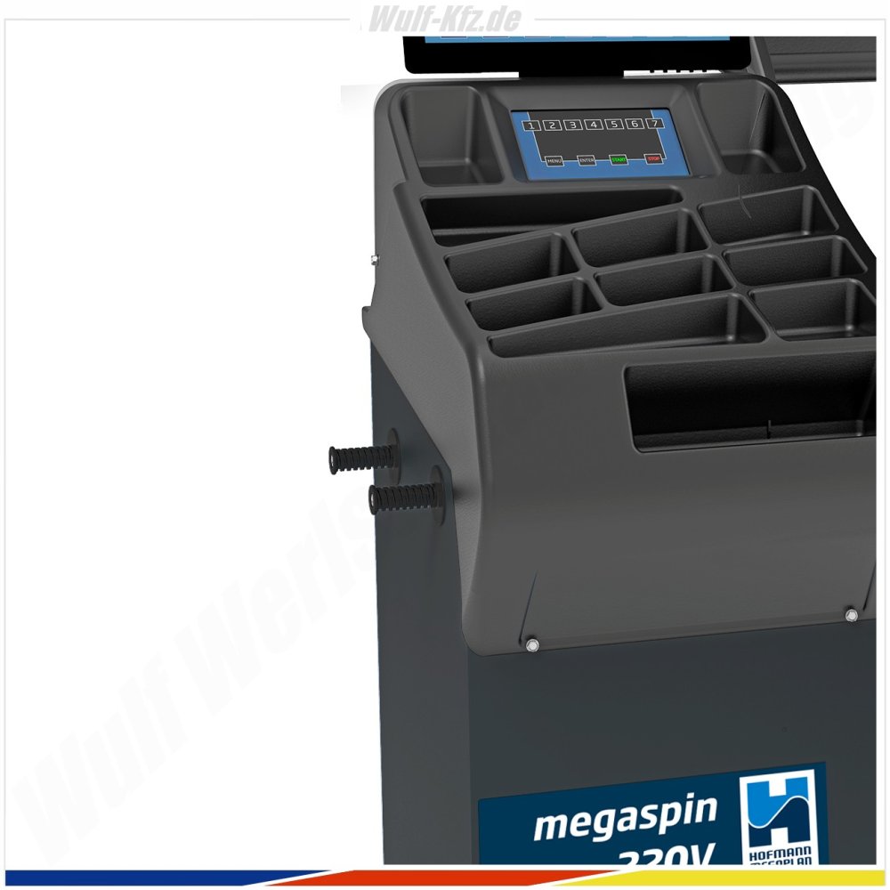 Hofmann Megaplan megaspin 220V – Kompakte Wuchtmaschine