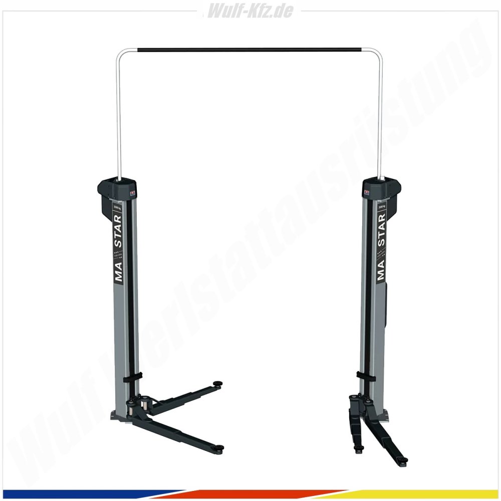 Maha MA STAR 3.5 A – Premium 2-Säulen-Hebebühne für Werkstätten